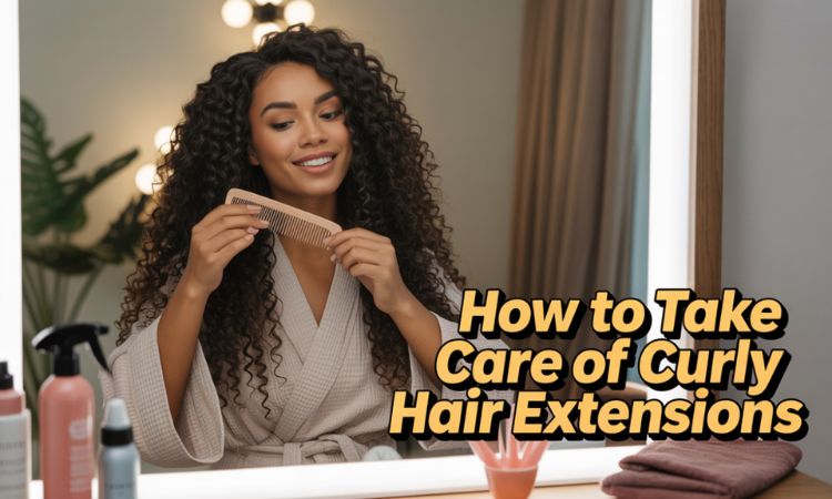 8 Expert Tips to Care for Curly Hair Extensions