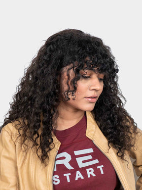 Curly Clip-In Bangs | Shop the Best Curly Bangs Online