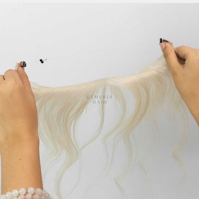 Blonde Front Hairline Topper for Receding Hairline