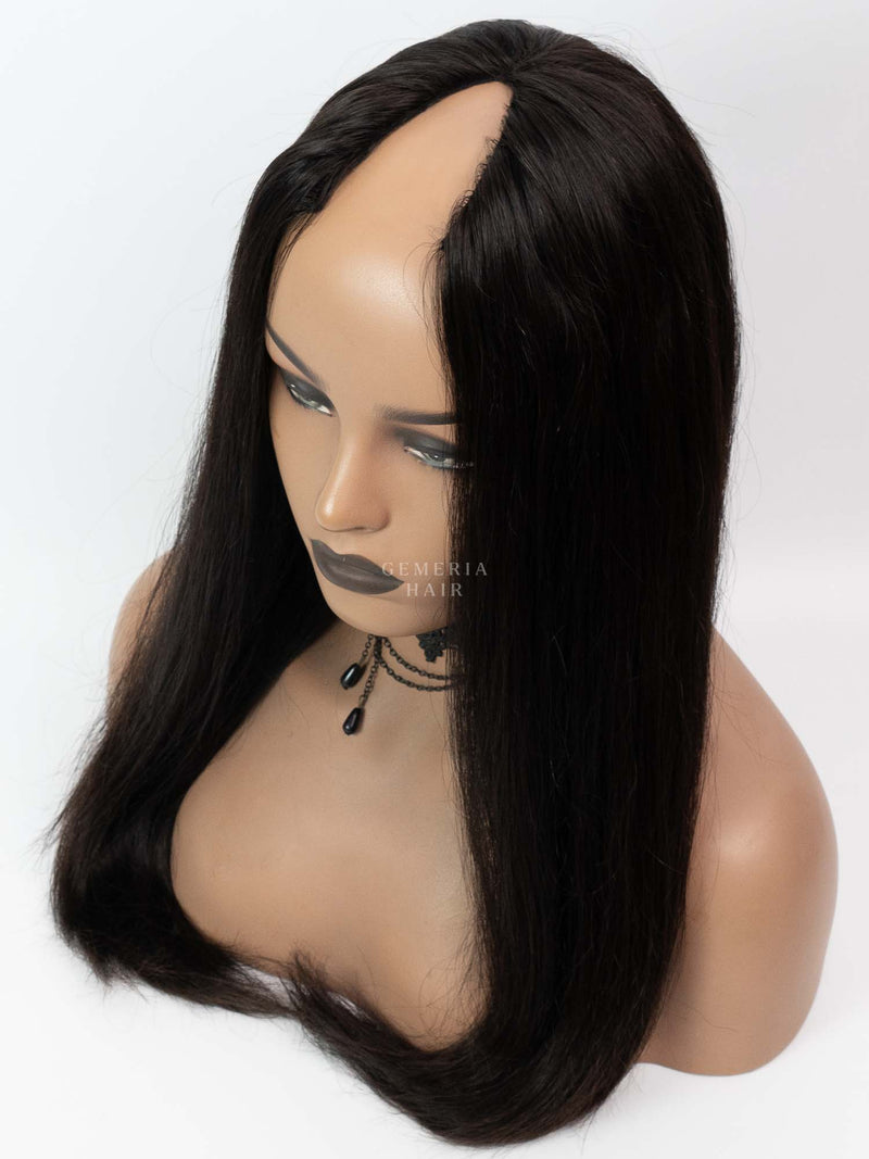 Gemeria Human Hair Extensions | Indian Temple Hair | Wigs