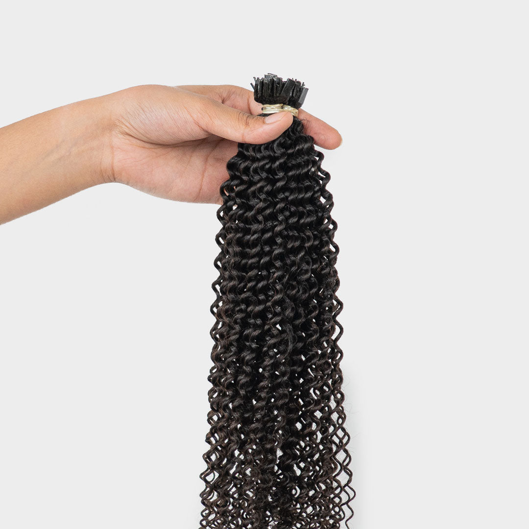 Kinky curly Flat-Tips - Gemeria Hair