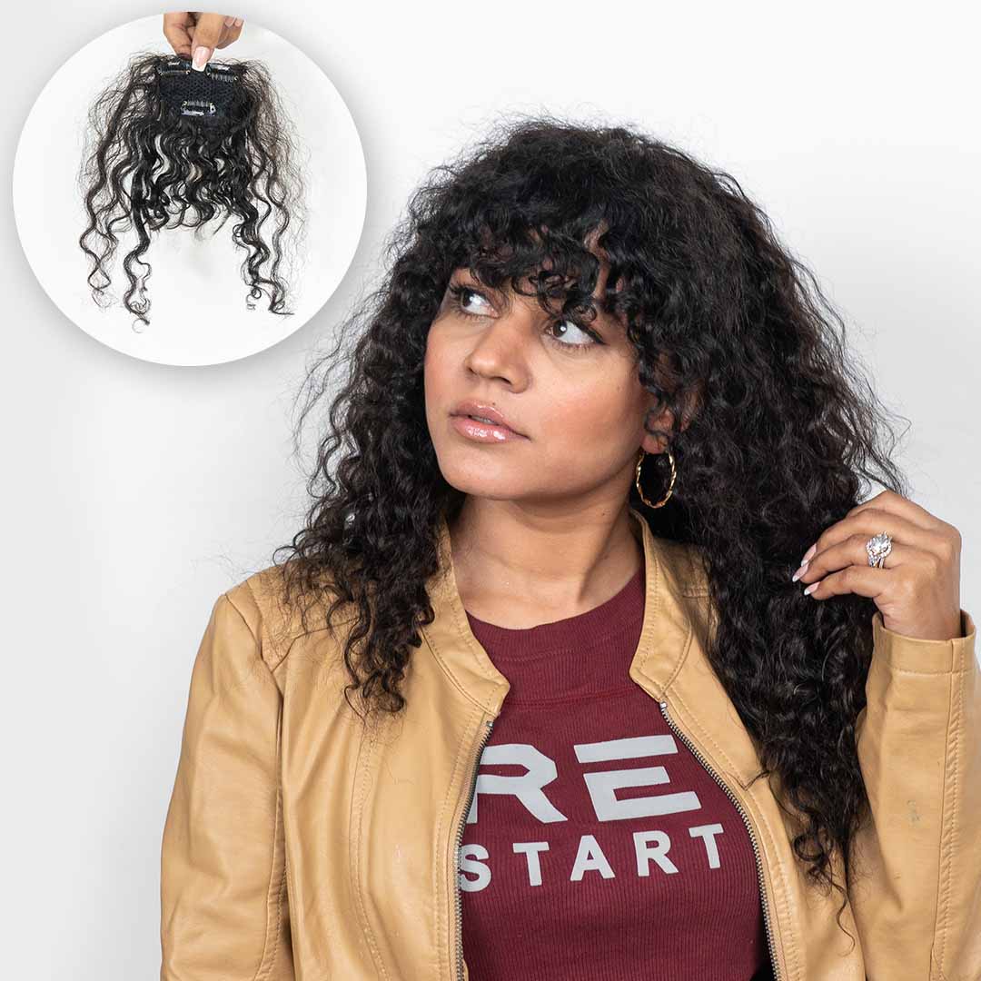 Buy Clip-In Bangs| Human Hair Bang Extensions | Gemeria Hair
